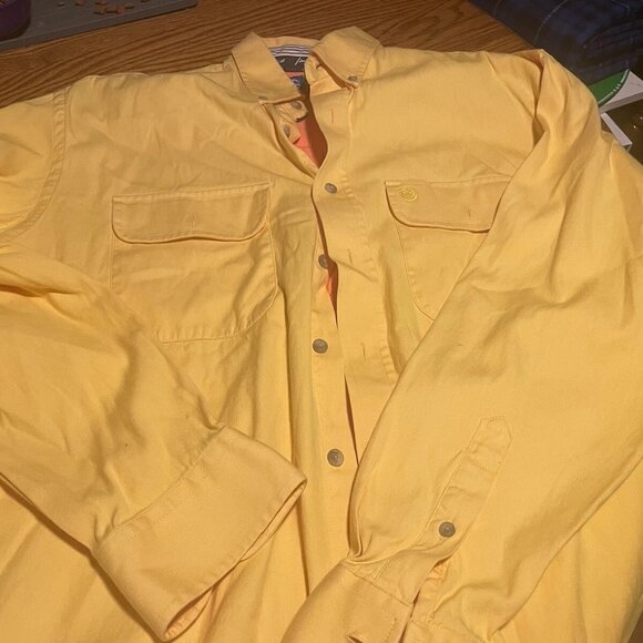 Wrangler | Shirts | Wrangler George Strait Cowboy Cut Yellow Long ...